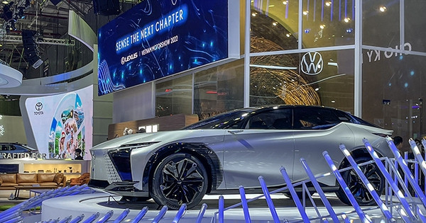 Many electric cars and concept cars appear at the Viet Nam Motor Show 2022