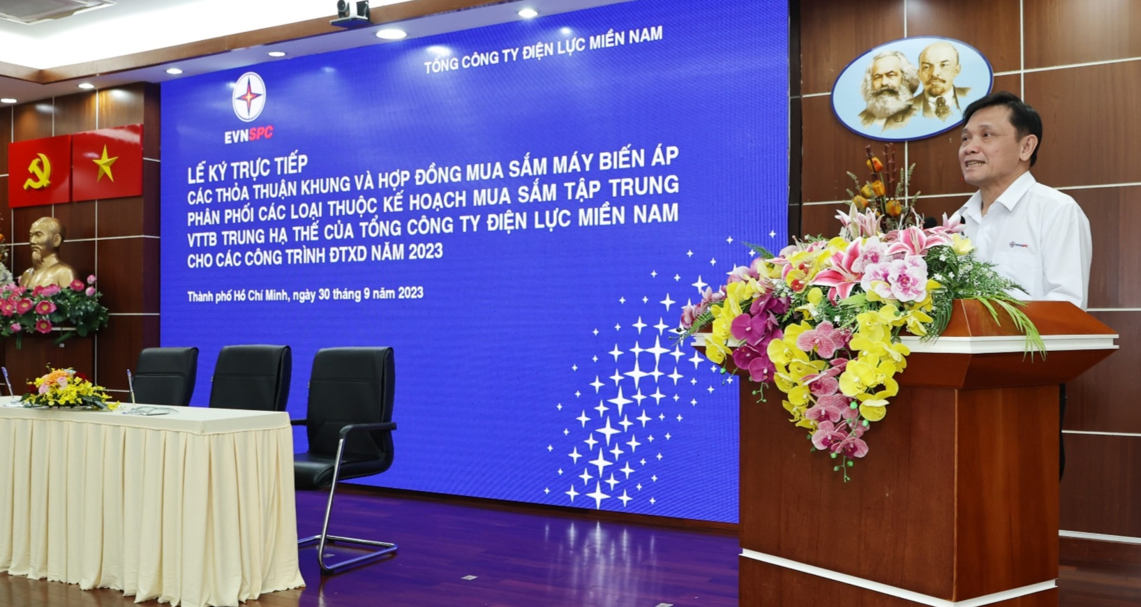 EVNSPC ký loạt thoả thuận khung và hợp đồng mua sắm MBA