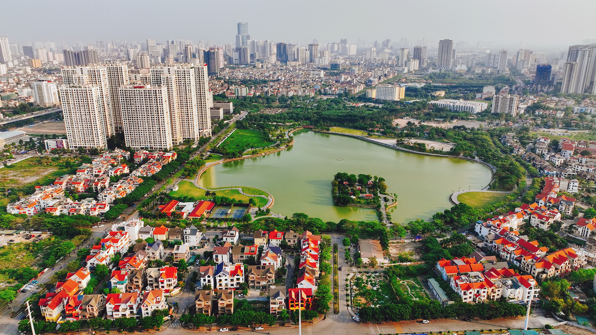 Hồ điều hòa và các công viên hiện đại làm thay đổi diện mạo Thủ đô