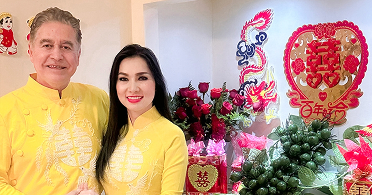 Ca sĩ Kavie Trần làm lễ đính hôn với chồng Tây là CEO tập đoàn viễn thông