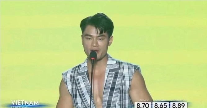 Huu Dat named fourth runner-up at Mister Global 2023