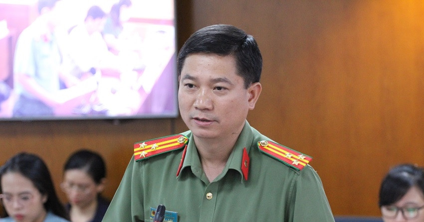 HCM City Police guides people how to protect personal information