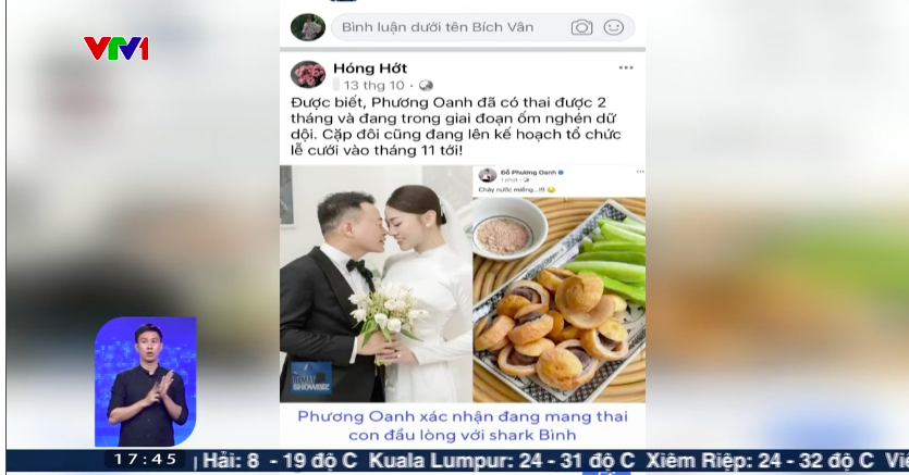 Chuyện Phương Oanh, Thu Quỳnh bị bới móc đời tư được nhắc trên sóng Thời sự VTV