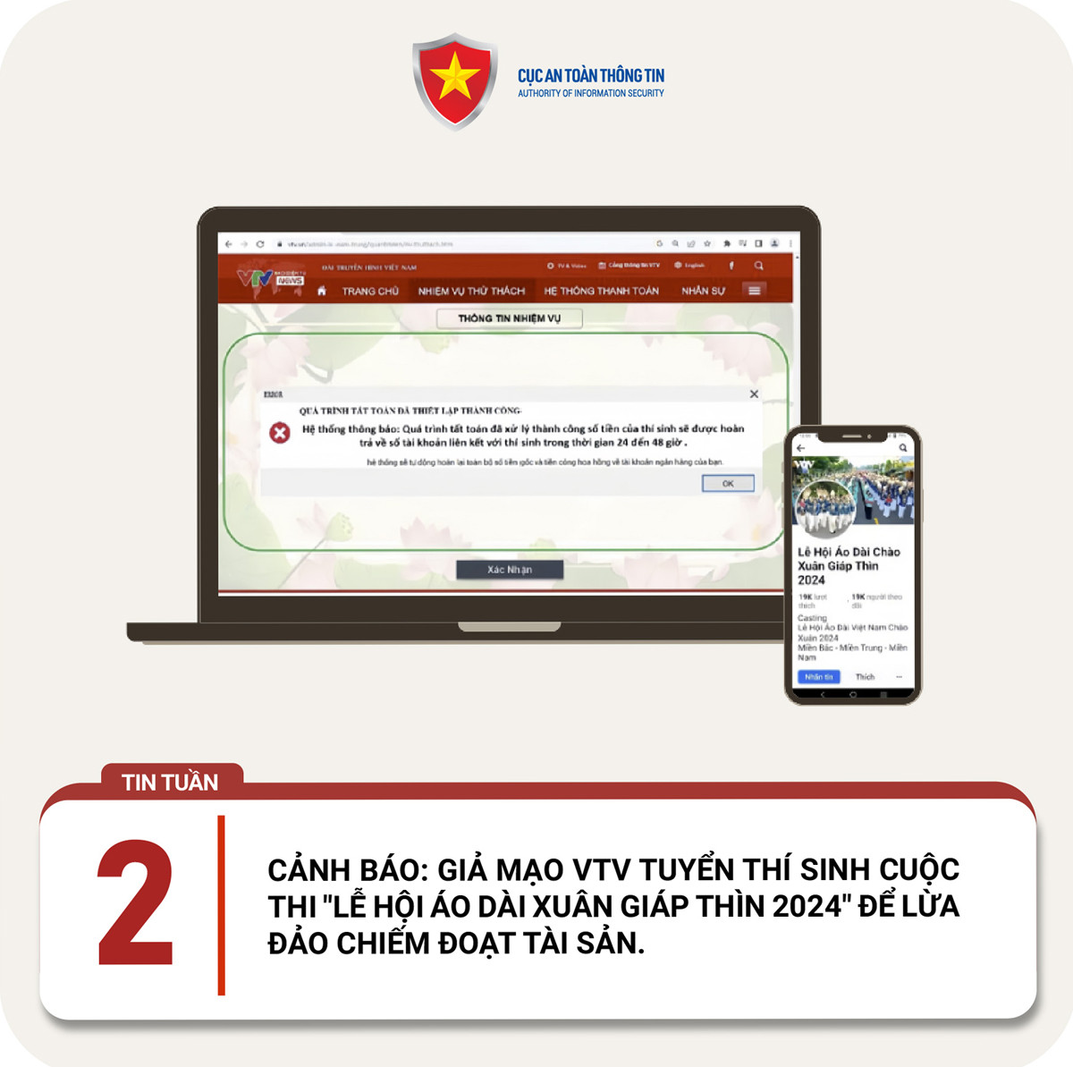 5 chiêu lừa đảo trực tuyến mới người dùng Internet Việt cần cảnh giác