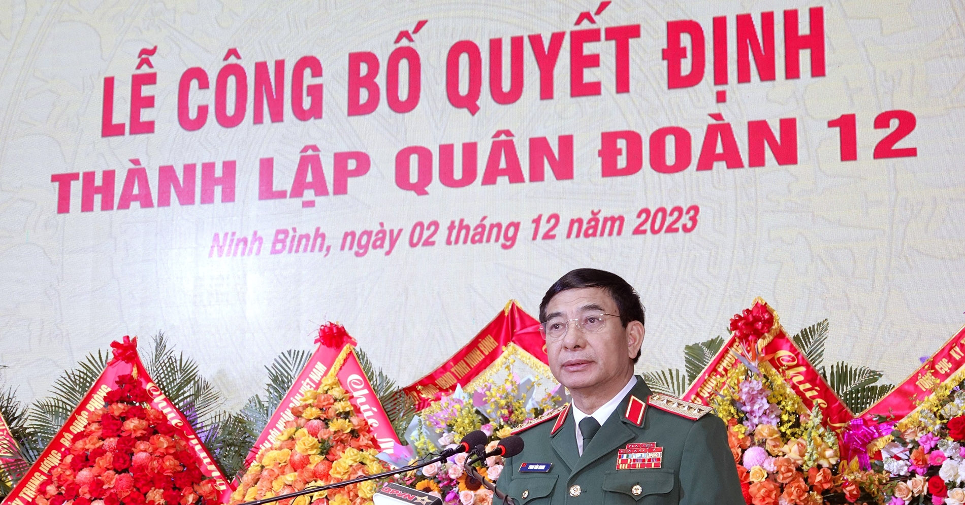 Thành lập Quân đoàn 12: Quân đoàn 'tinh, gọn, mạnh' đầu tiên của Quân đội