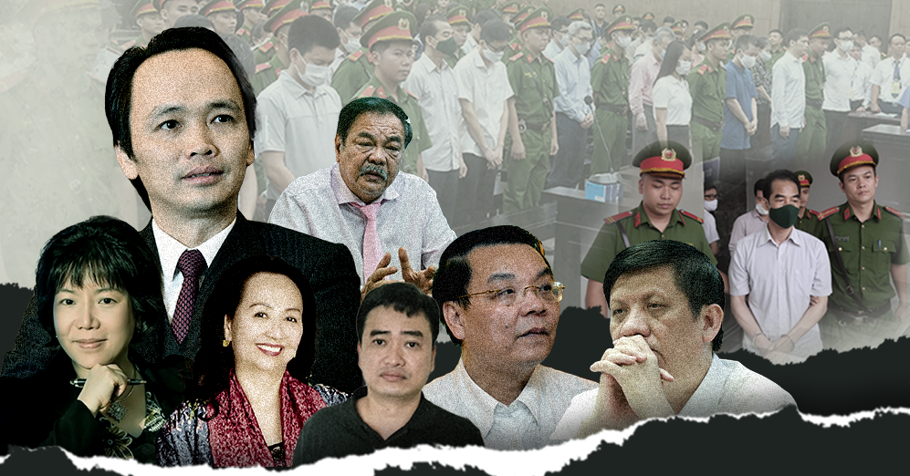 Những con số khổng lồ phía sau các vụ án lớn bị phanh phui