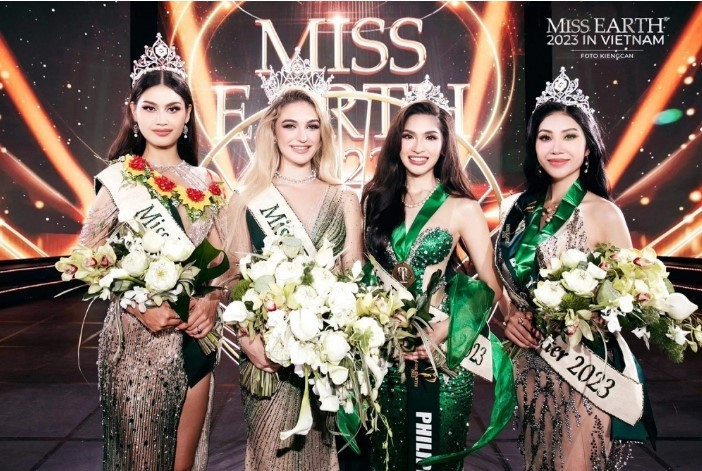 Vietnamese beauty wins runner-up title at Miss Earth 2023