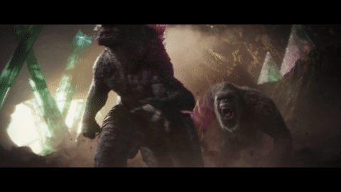 Godzilla bắt tay Kong trong bom tấn Godzilla x Kong: Đế chế mới