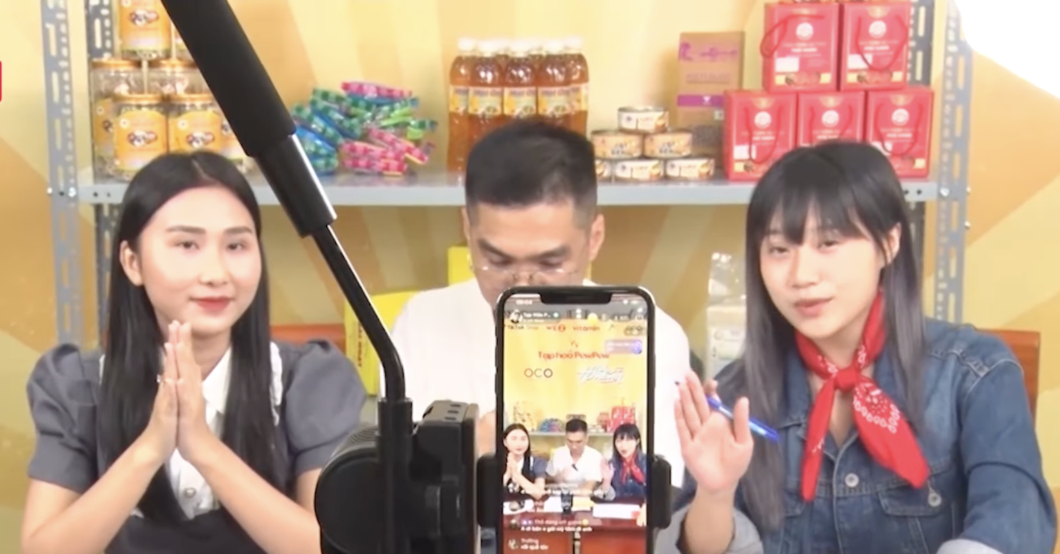 Ấn tượng 'Chợ phiên OCOP Hải Phòng” được livestream trên nền tảng TikTok