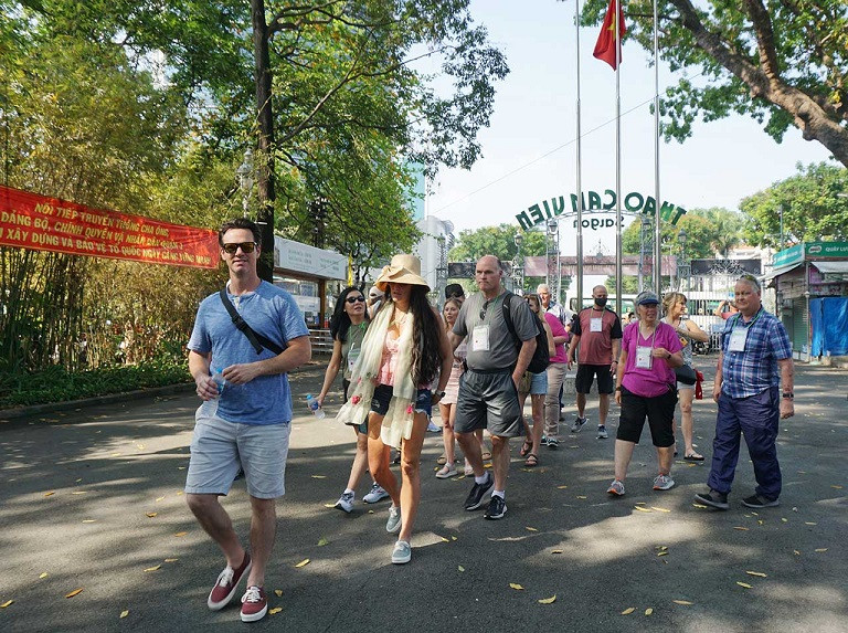 Vietnam enjoys boom in foreign visitor numbers