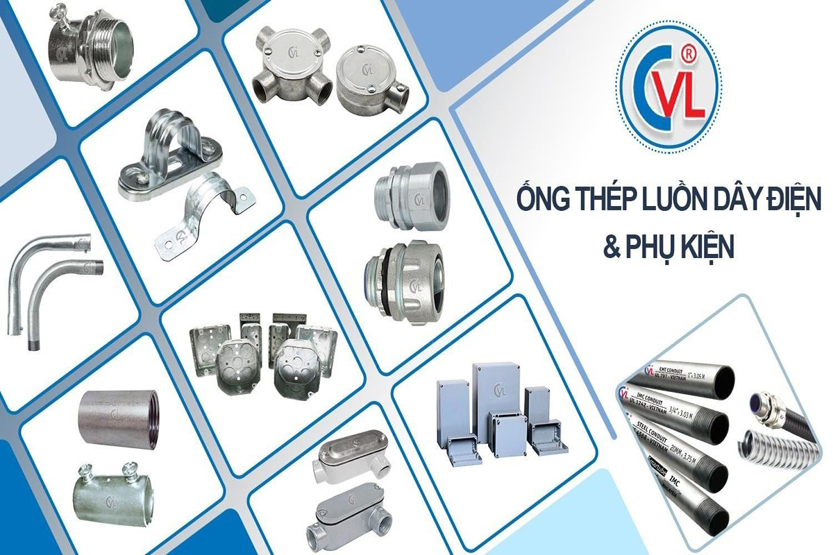 Ống luồn dây điện CVL chuẩn BS 4568 - Lựa chọn của nhiều công trình ...