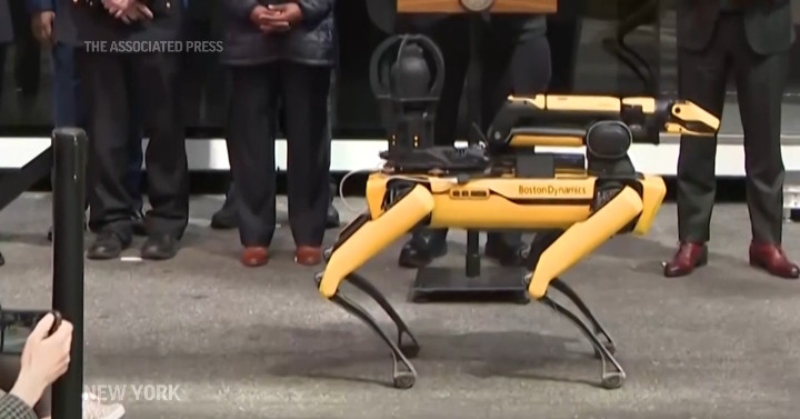 Chó robot trợ giúp cảnh sát New York làm nhiệm vụ