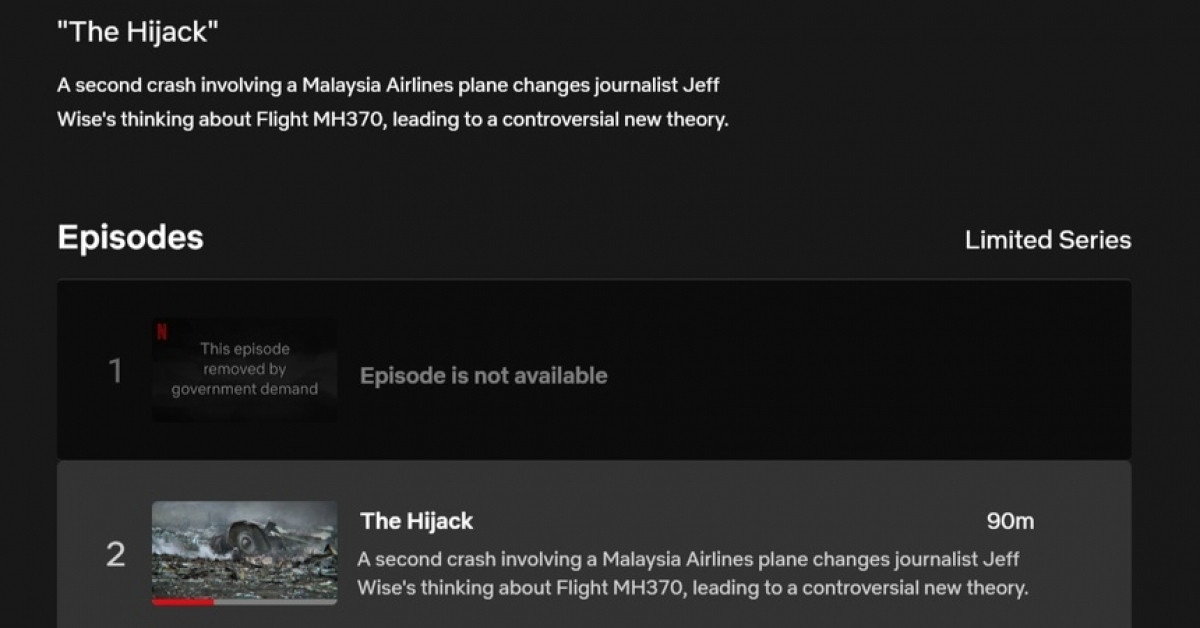 Inaccurate content about Vietnam in MH370 documentary removed from Netflix