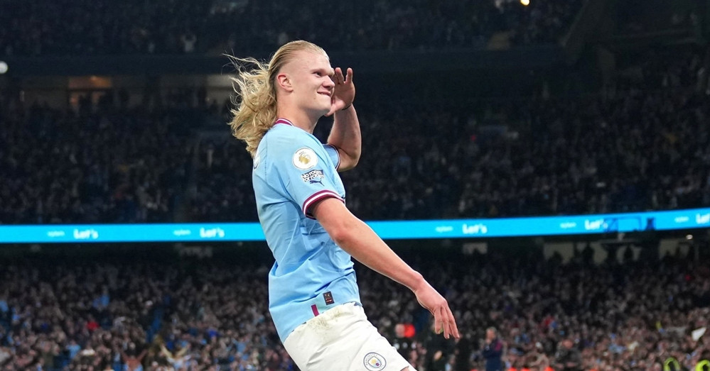 Haaland phá kỷ lục ghi bàn ở Ngoại hạng Anh