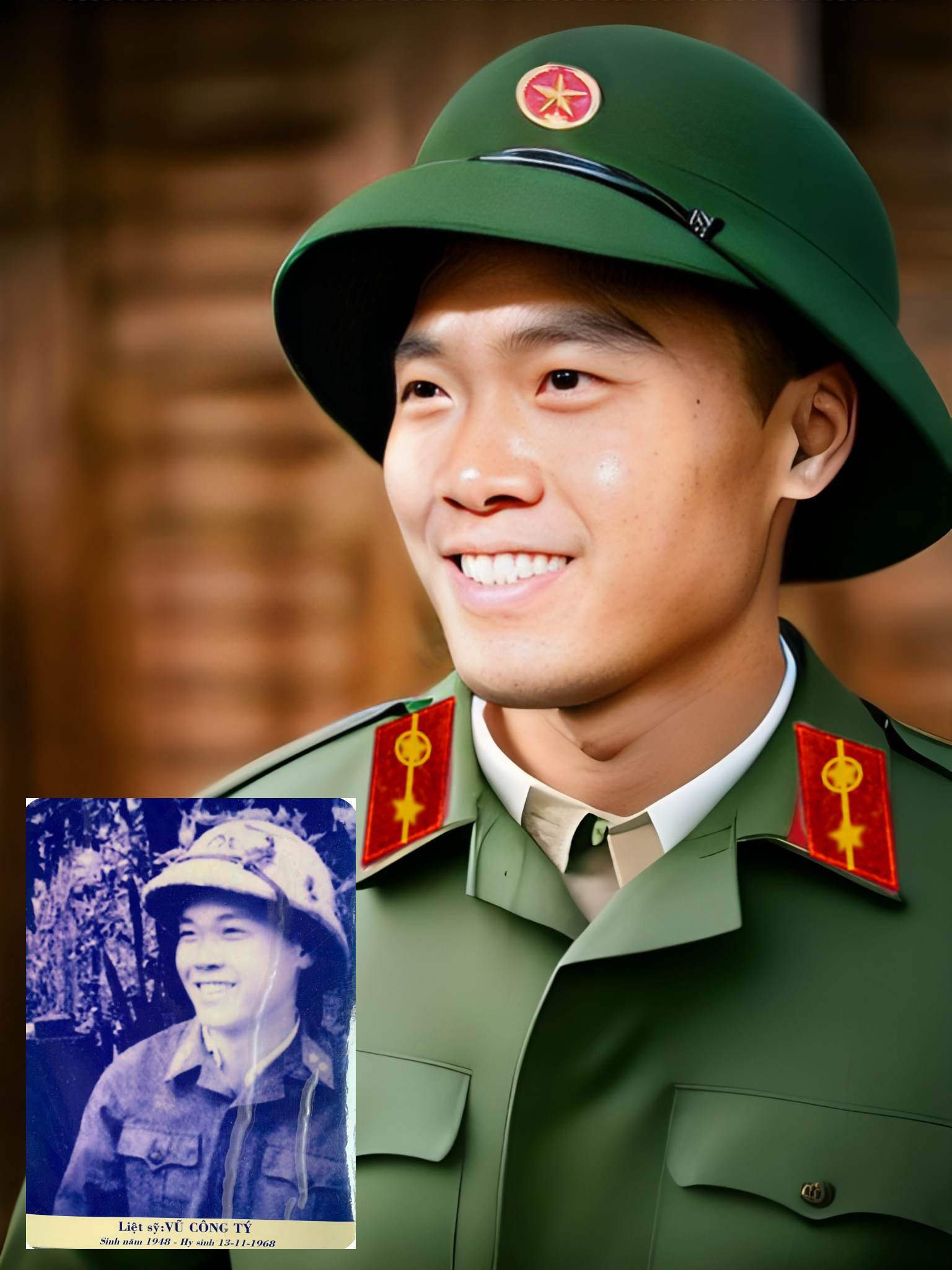 Phục chế hình ảnh các anh hùng liệt sĩ bằng công nghệ AI