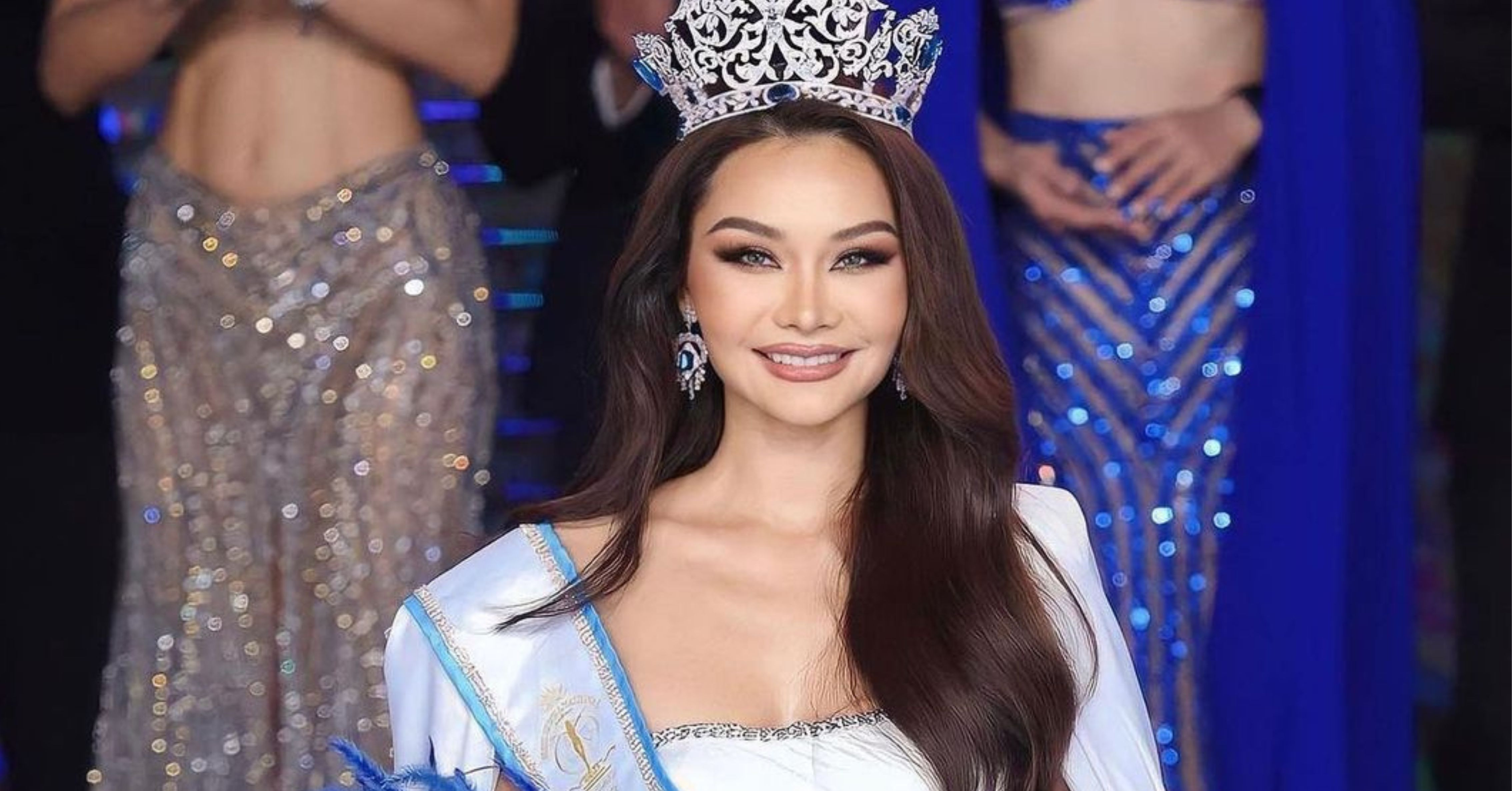 Mỹ nữ nóng bỏng, cao 1m83 đăng quang Hoa hậu Siêu quốc gia Thái Lan