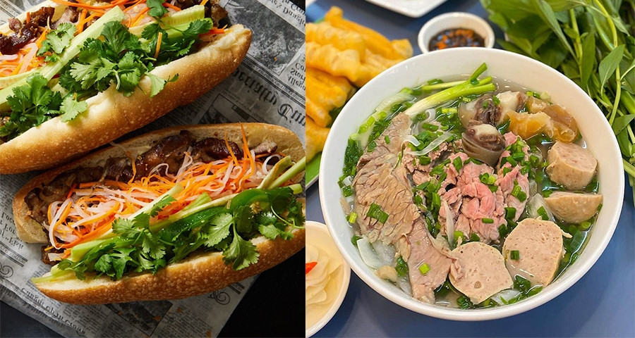 Bánh mì và phở vào danh sách 100 món ăn nổi tiếng nhất châu Á