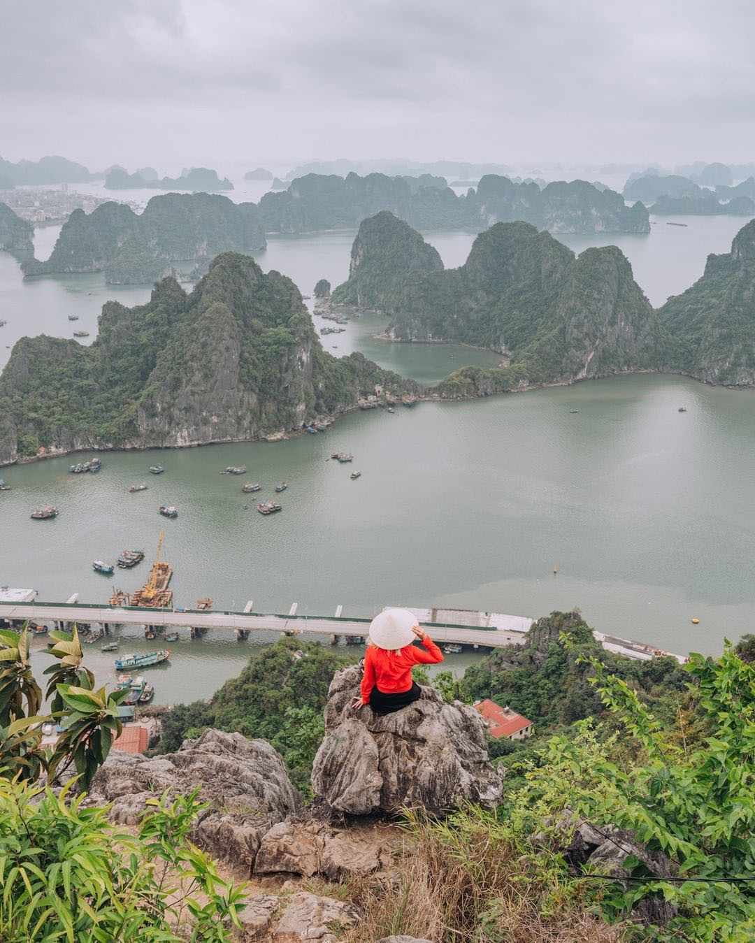 Halong Bay seen from a new angle