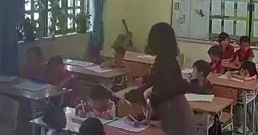 Tạm đình Chỉ Cô Giáo Dùng Thước Gõ Vào đầu Học Sinh Lớp 1 ở Lào Cai