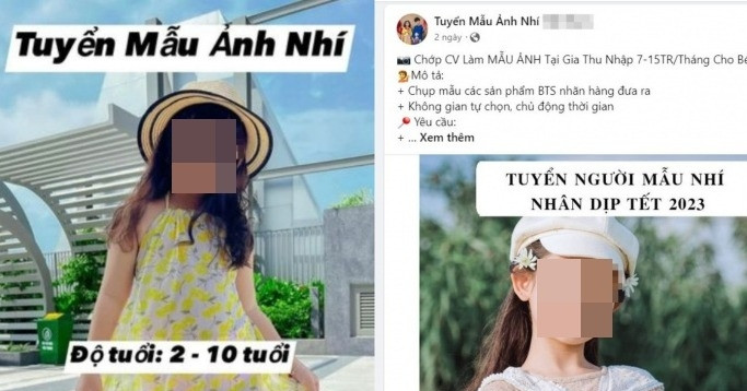 Bị lừa mất hơn 300 triệu khi đăng ký qua mạng cho con làm người mẫu nhí