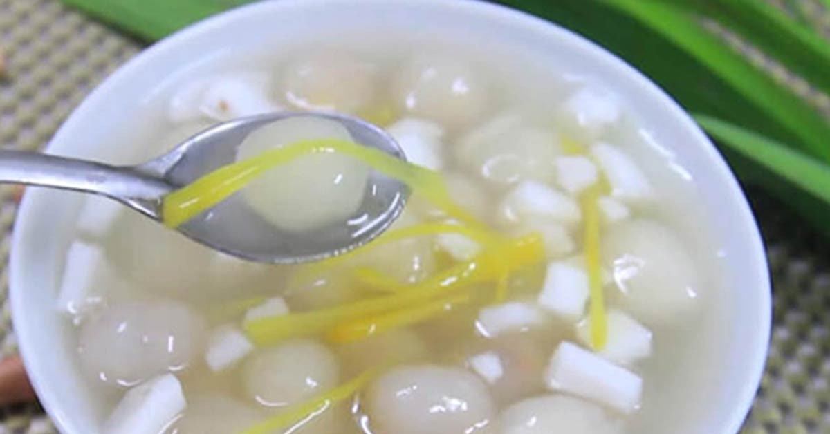 Cách nấu chè bột lọc thanh mát, đơn giản tại nhà