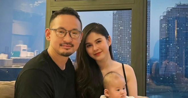 MC Thu Hoài và chồng doanh nhân mặn nồng sau 4 năm yêu