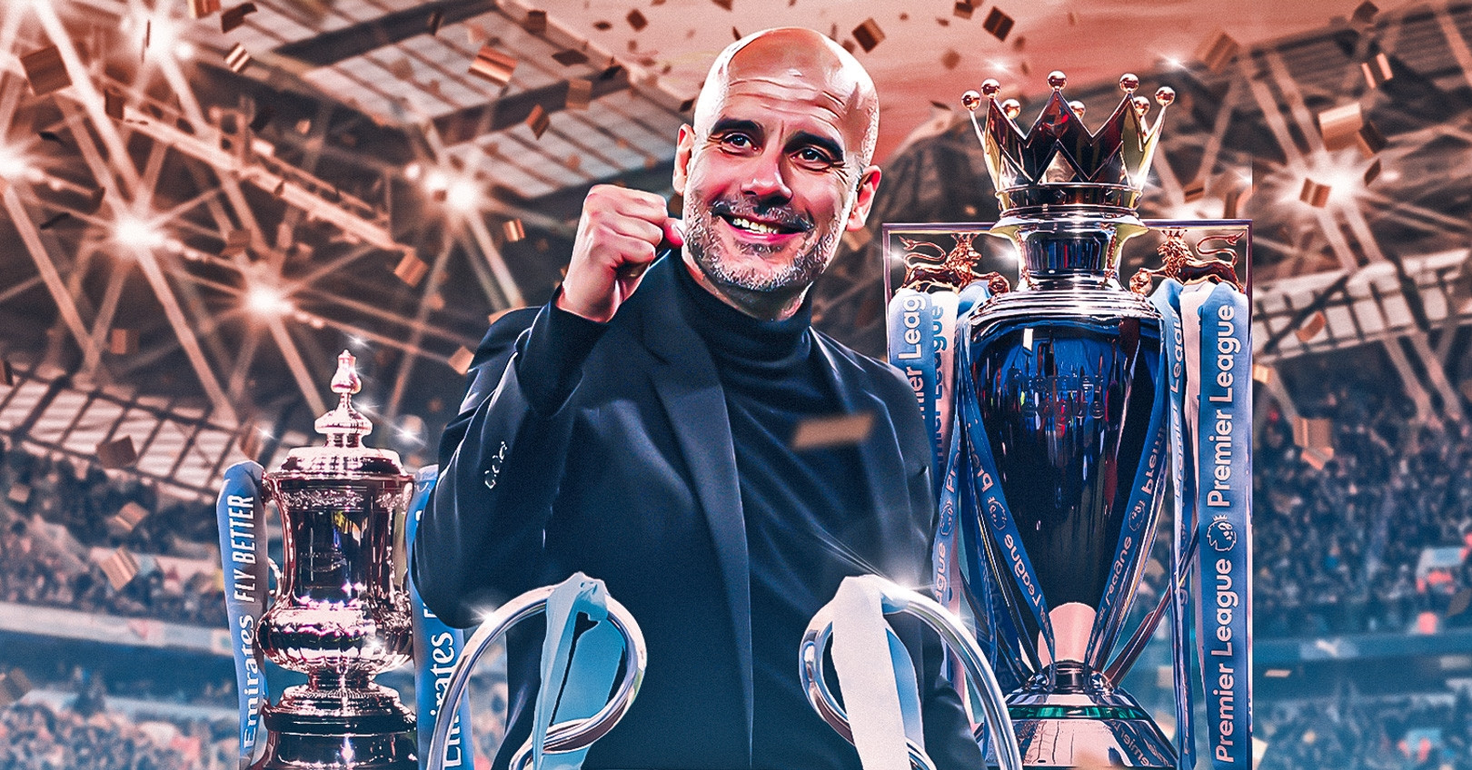 Man City ăn 3: Pep Guardiola và huyền thoại Cúp C1