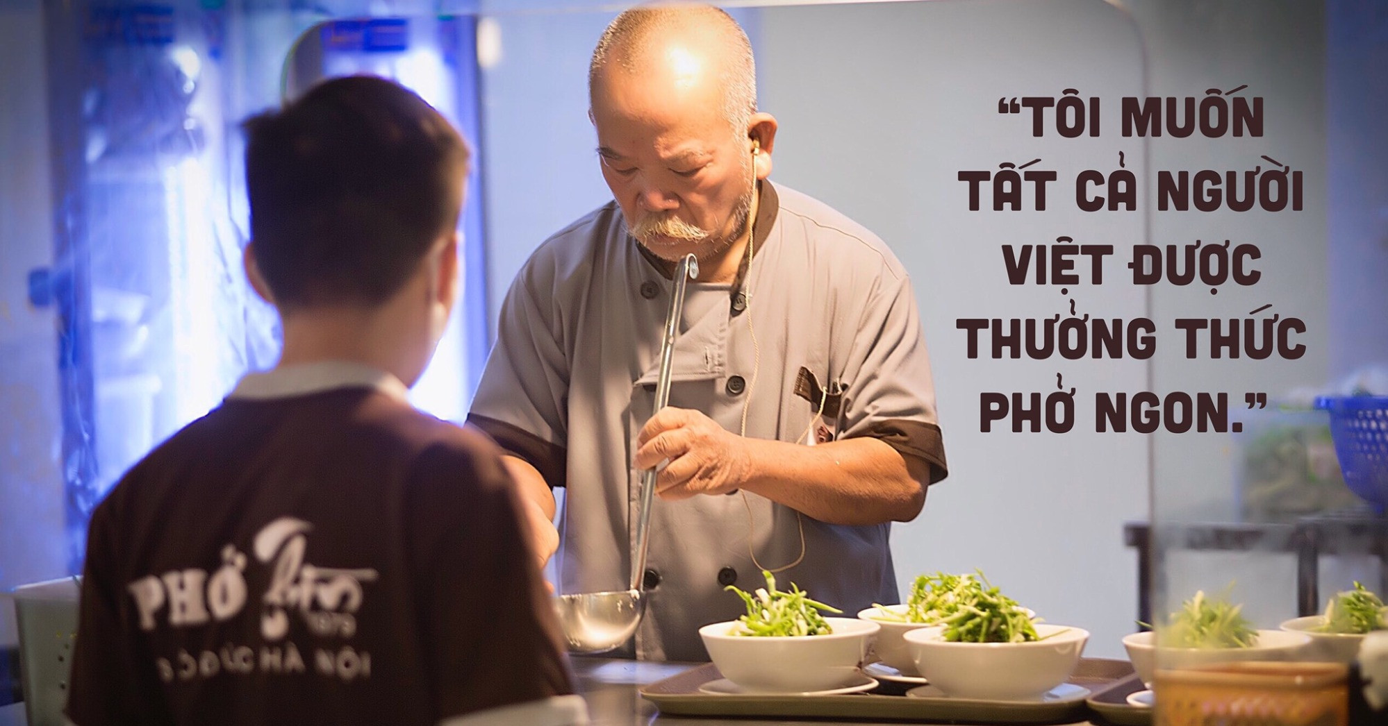 The two most famous Pho Thin restaurants in Hanoi