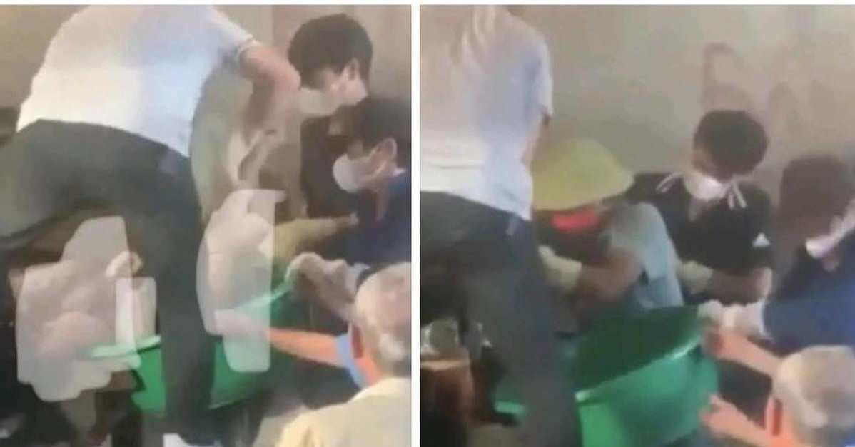 Người đàn ông trượt ngã bị máy xay cuốn nát