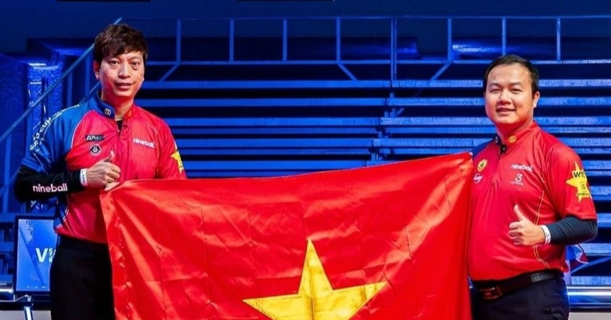 Vietnamese cueists record first win at World Cup of Pool after 17 years