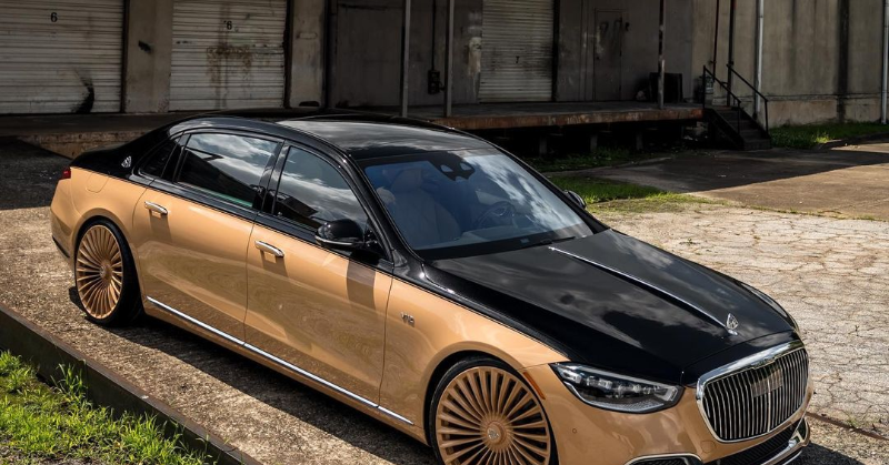 Chi tiết Mercedes-Maybach S 680 bản giới hạn của rapper Lil Baby