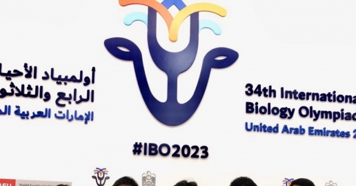 Three VN students win medals at International Biology Olympiad