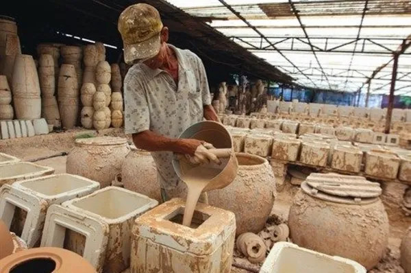 Forming raw material areas is a crucial factor for craft villages ...