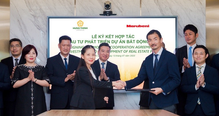 Tập đoàn Hưng Thịnh và Marubeni hợp tác toàn diện