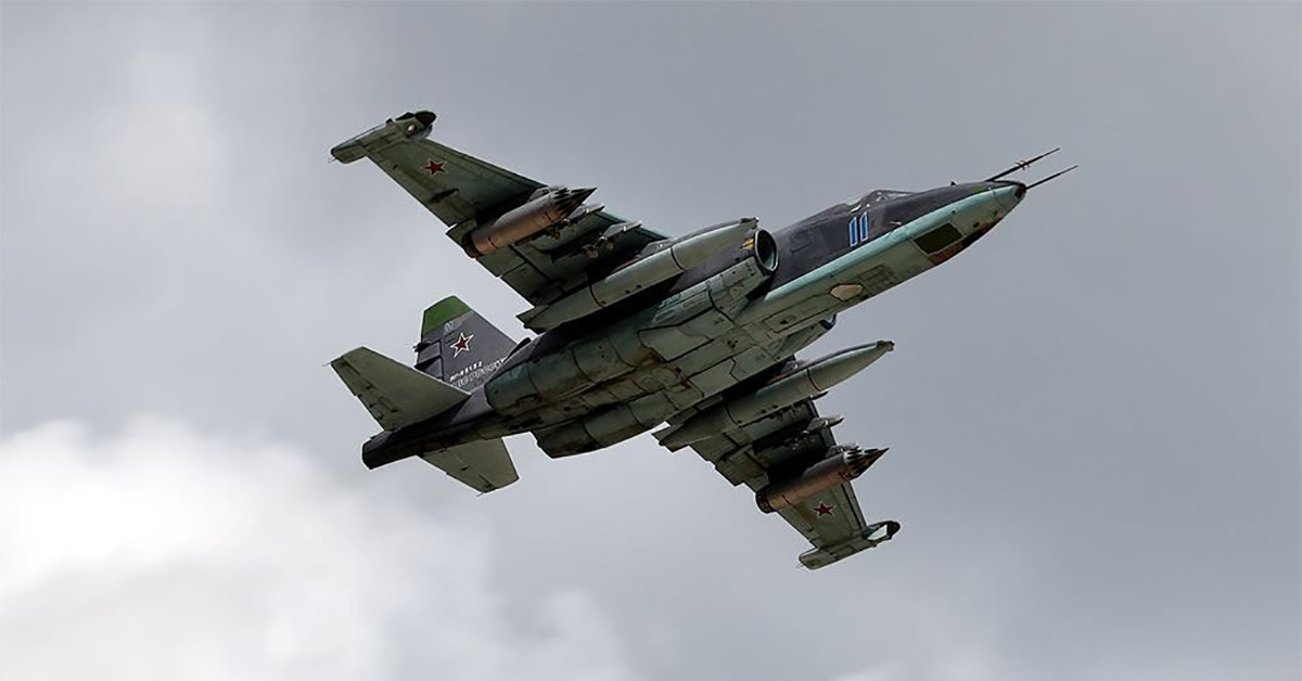 Tiêm kích Su-25 của Nga rơi ở biển Azov