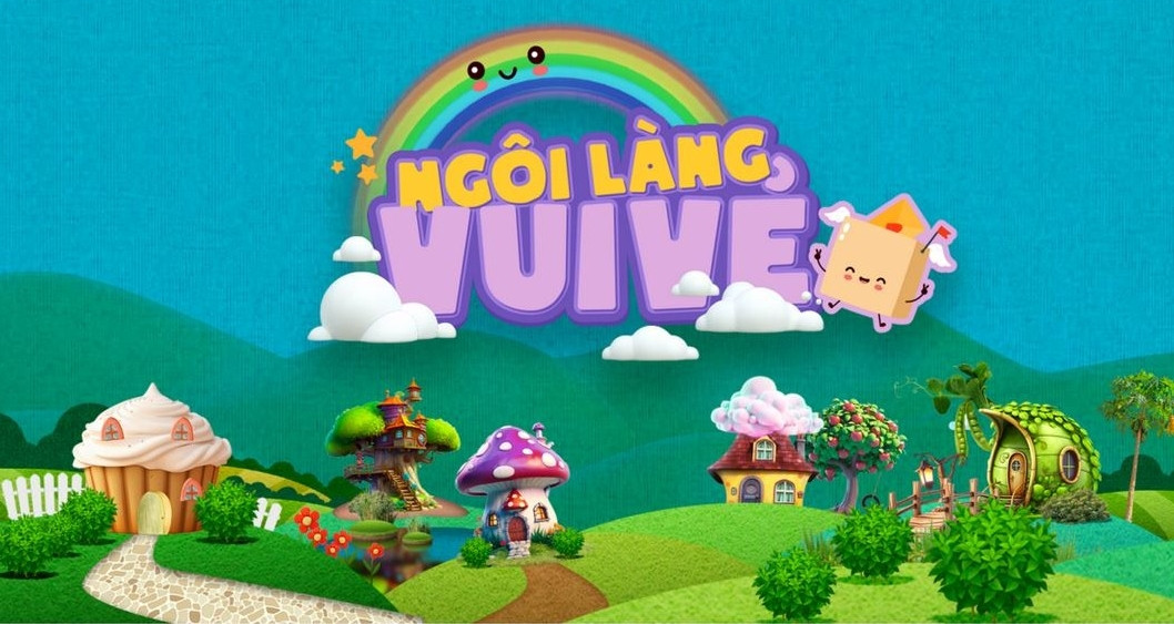 Chương trình ‘Ngôi làng vui vẻ’ thu hút khán giả nhí