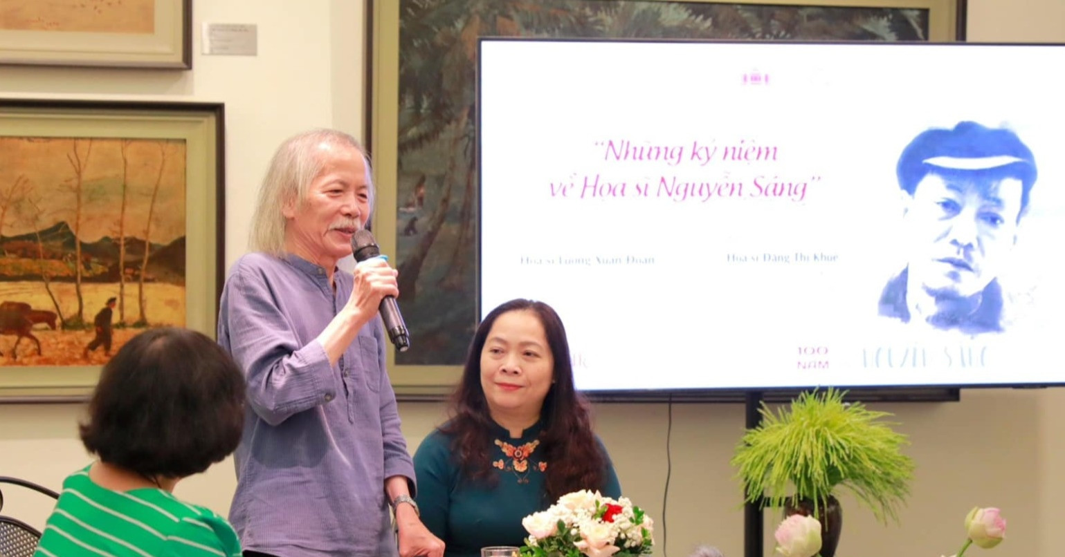 Họa sĩ Lương Xuân Đoàn khóc nghẹn khi nhắc tới tác giả của 2 bảo vật ...