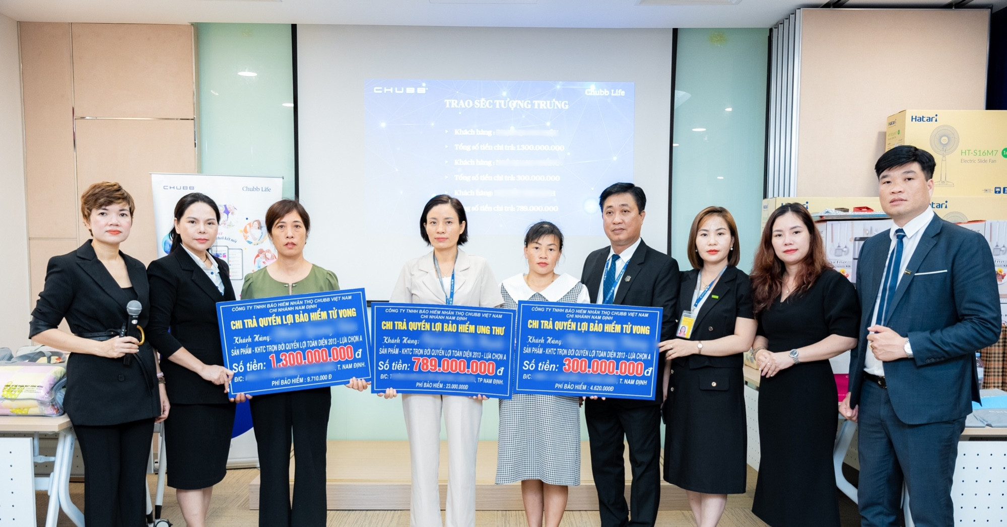 Chubb Life Chi Trả Hơn 2 3 Tỷ đồng Quyền Lợi Bảo Hiểm Cho Khách Hàng ở