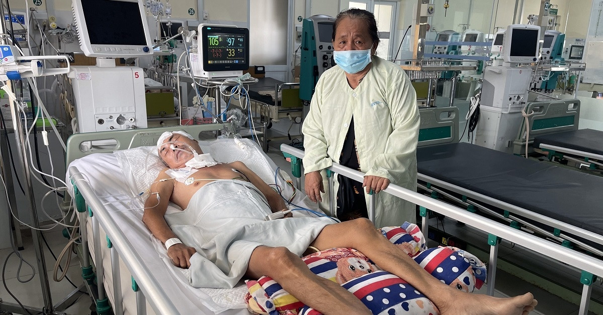 Ông Trần Văn Thành vẫn đang cần sự giúp đỡ của các nhà hảo tâm