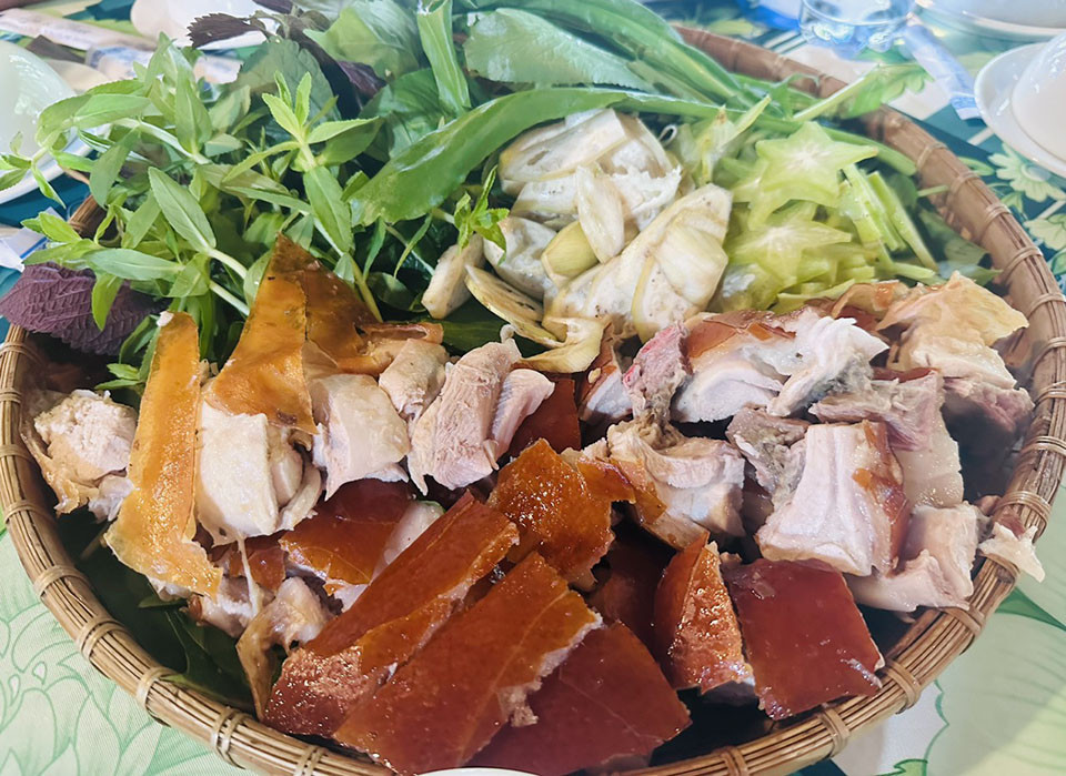 Savory mac mat roast pork recipe