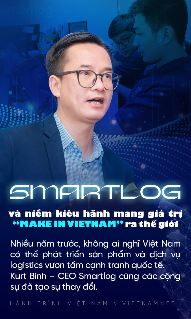 Smartlog và niềm kiêu hãnh mang giá trị 'Make in Vietnam' ra thế giới