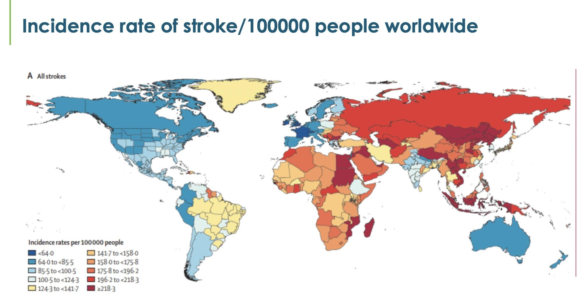 Vietnam among countries with a high incidence rate of stroke