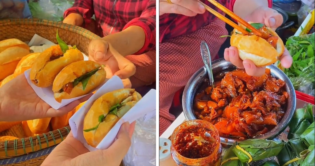 Bánh mì tí hon nổi tiếng ở Huế, giá chỉ 5.000 đồng, khách ăn vài cái mới bõ thèm