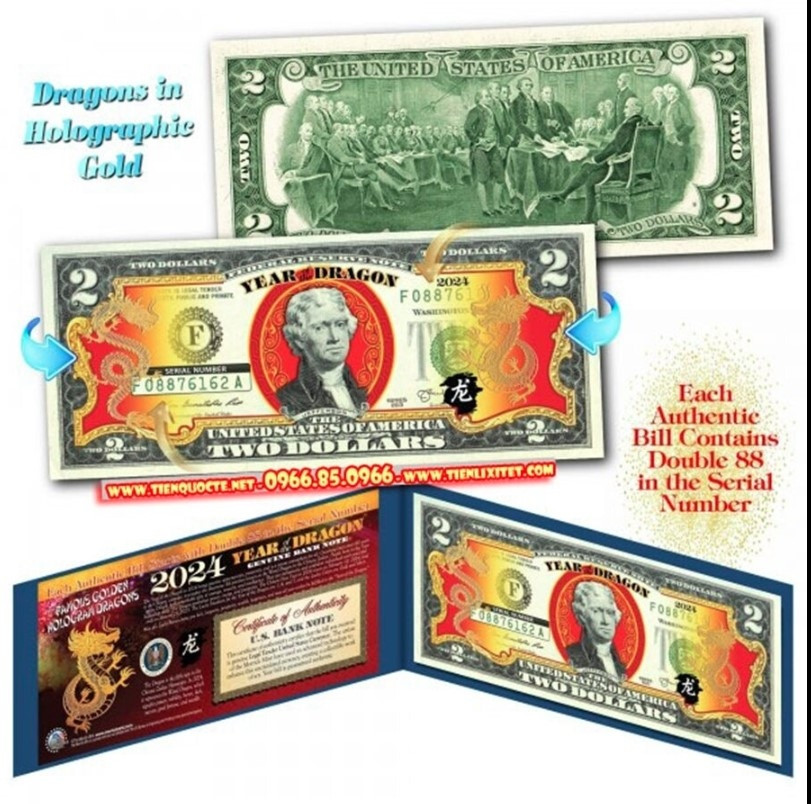 Lucky money featuring dragon image in demand ahead of Tet
