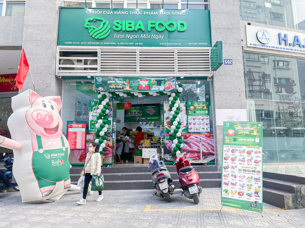 Siba Food áp dụng công nghệ số toàn diện trong bán lẻ thực phẩm