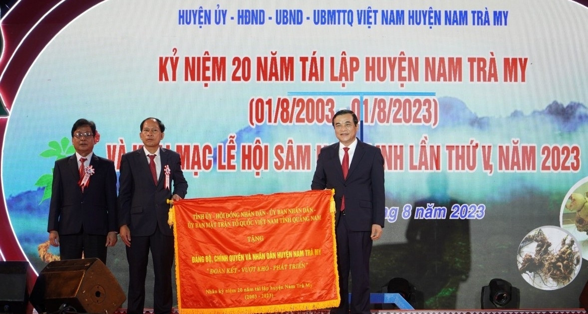 Nam Trà My 20 năm tái lập huyện: Những thành tựu nổi bật