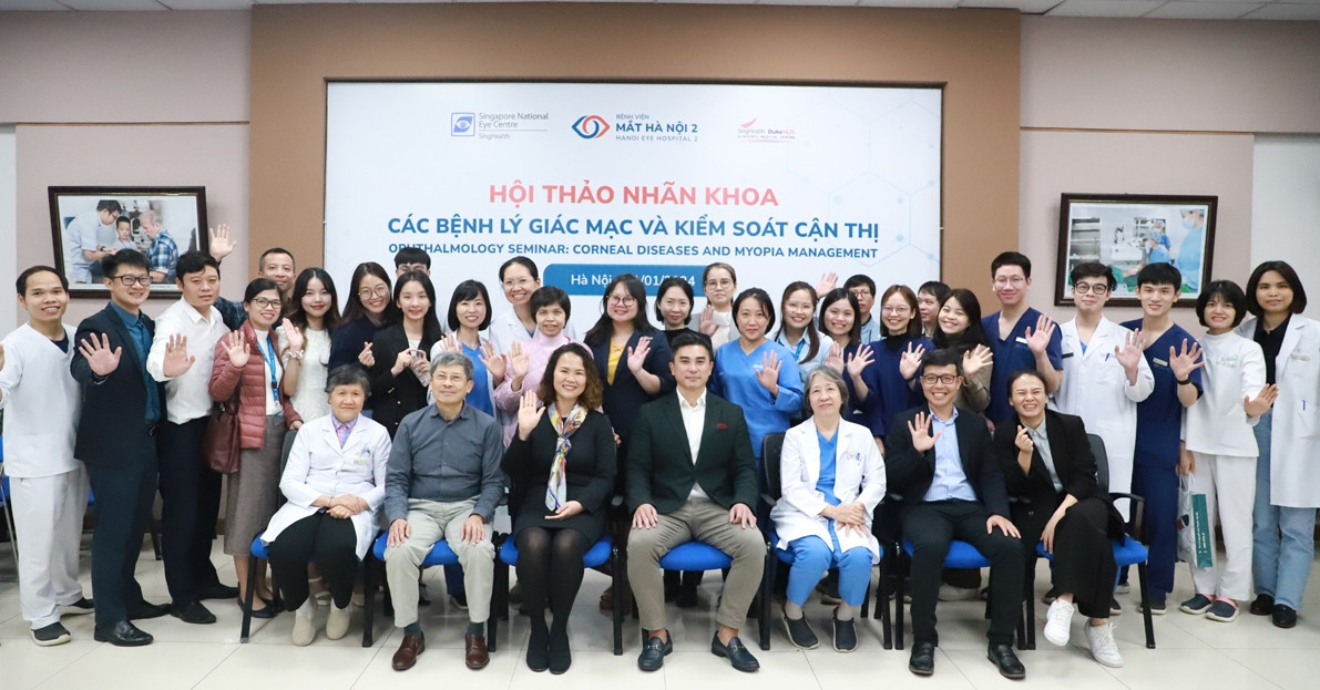 Hội thảo khoa học: các bệnh lý giác mạc và kiểm soát cận thị