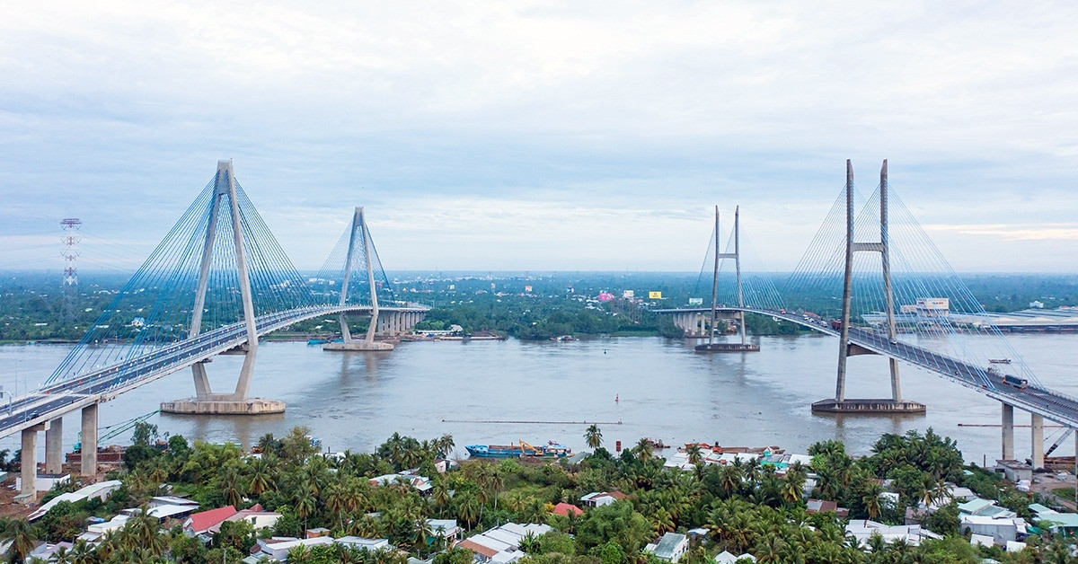 Điểm đặc biệt của cầu Mỹ Thuận 2, cầu dây văng đầu tiên do người Việt làm