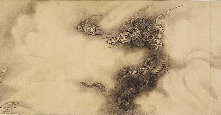 Cách vẽ dị thường của họa sĩ sáng tác bức tranh rồng đắt hiếm có