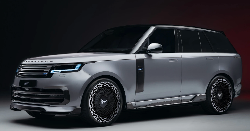 Cận cảnh mẫu Range Rover độ phiên bản rồng
